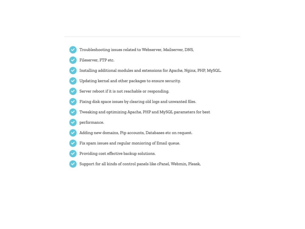 Linux Server Management Services | Upwork
