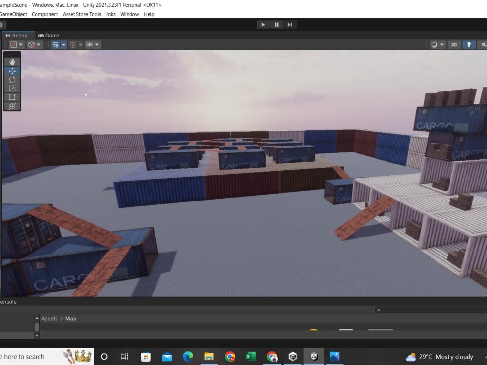 Comprehensive game map, complete prototype and design. | Upwork