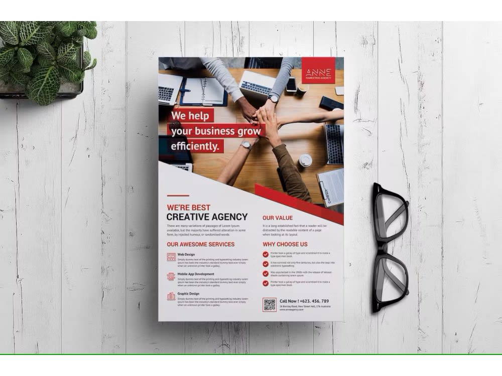 Creative flyers, leaflets, magazine adverts, and posters. | Upwork
