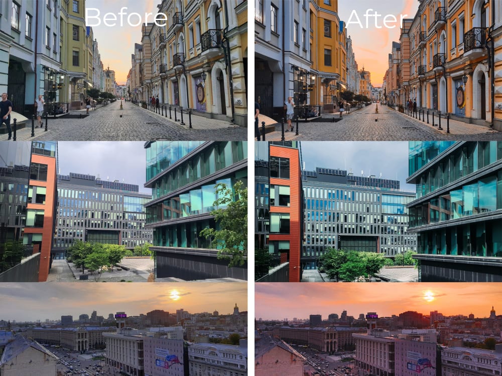 Fantastically processed photo. Color correction, retouching, cropping ...