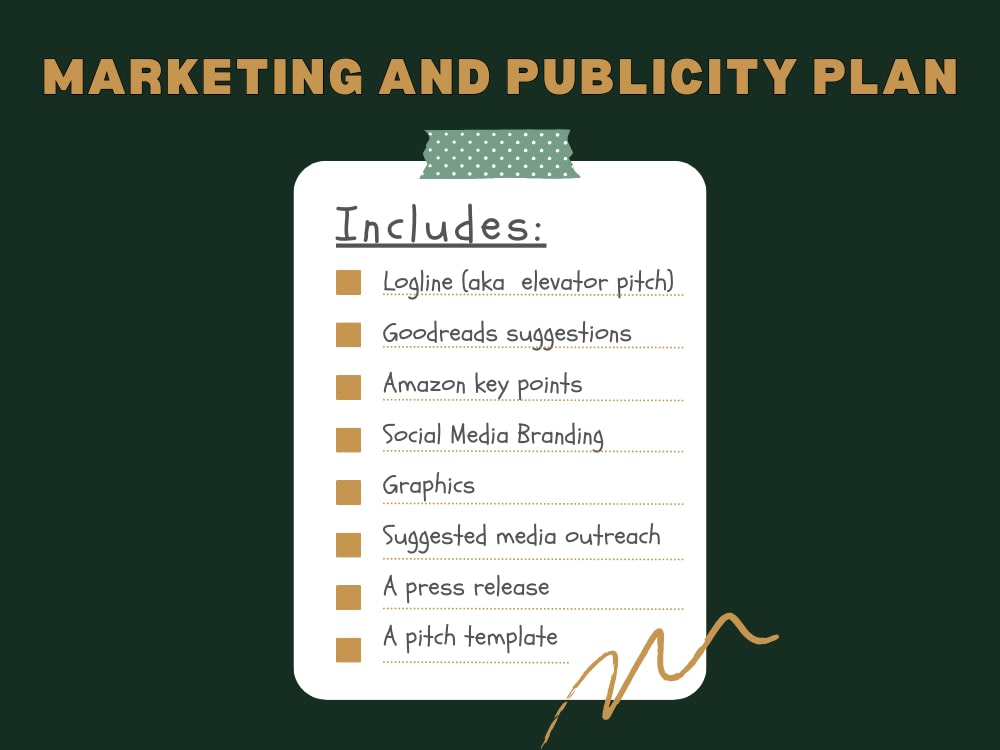 A high-impact, actionable book marketing and publicity plan. | Upwork
