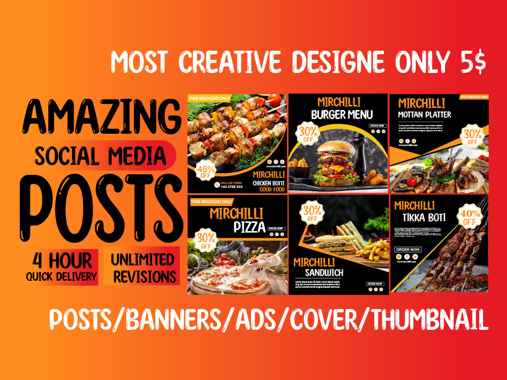 Amazing social media posts and ads. | Upwork