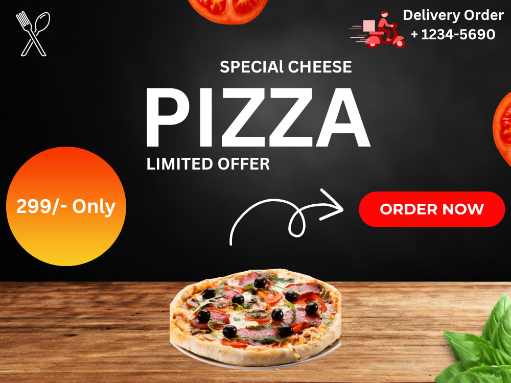 An eye catching food poster design | Upwork