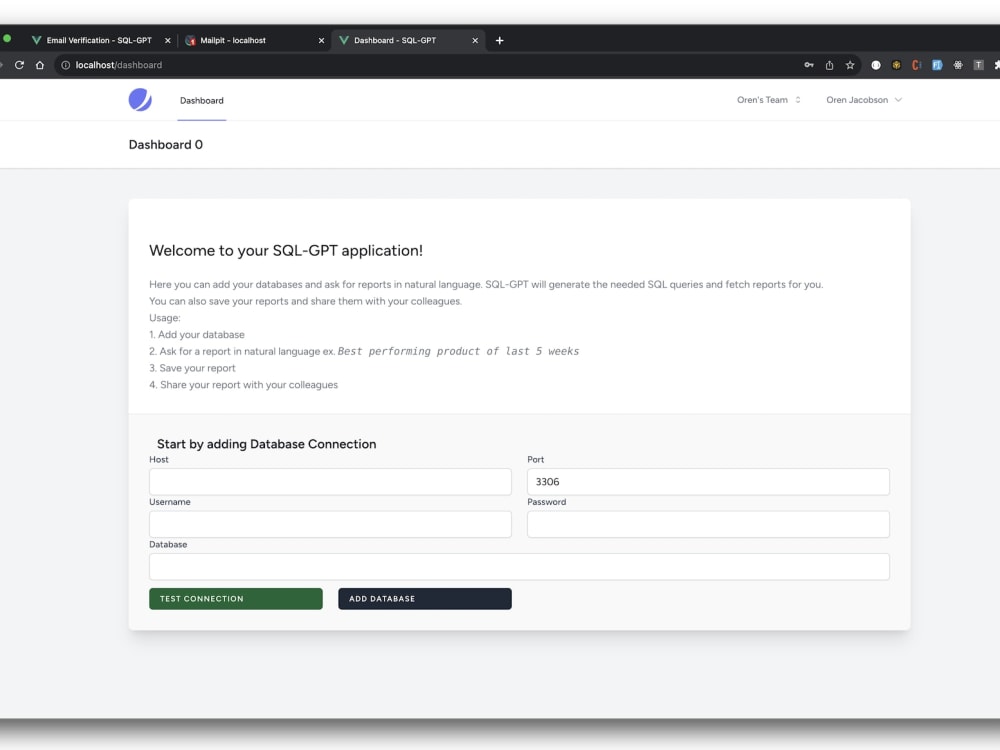 Get reports from your database using GPT-3.5 or ChatGPT | Upwork