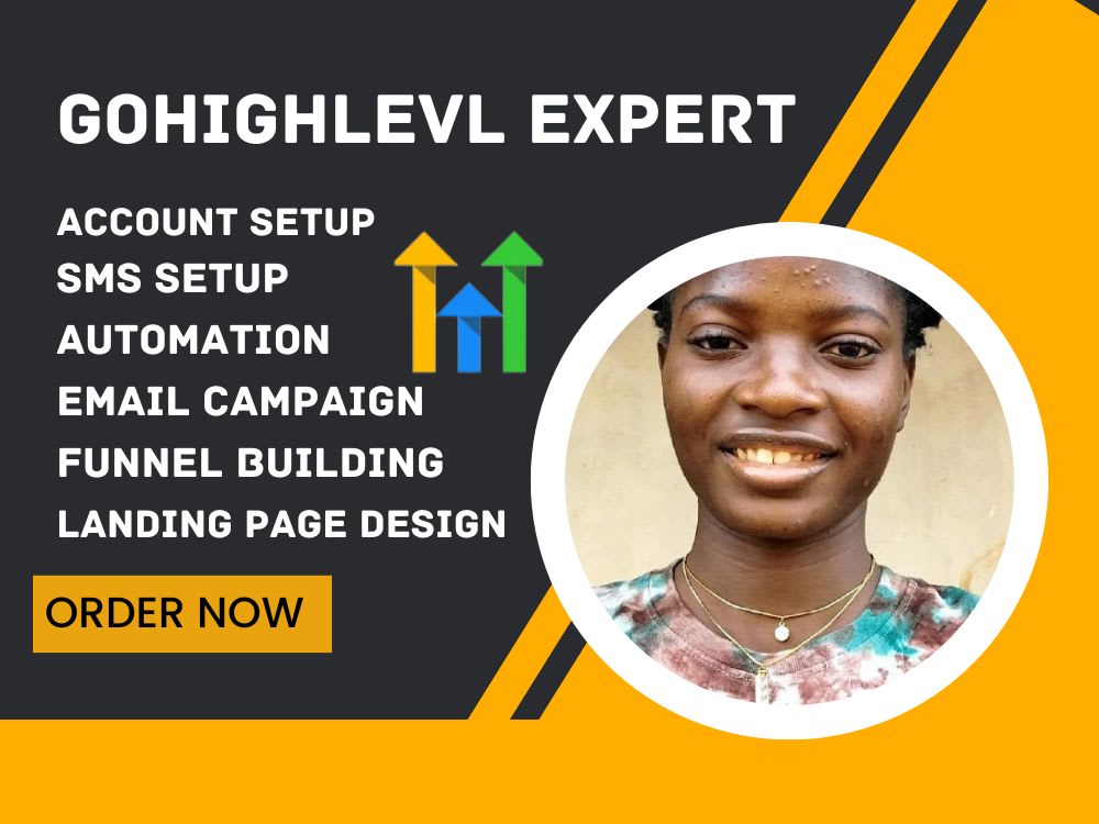 Converting Gohighlevel automation setup, Sales funnel, landing page ...