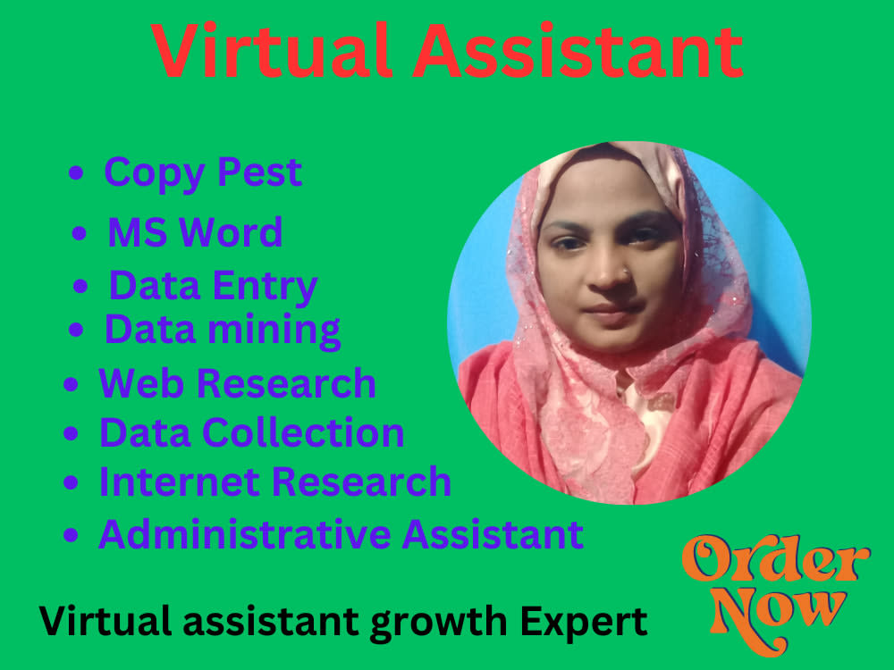 A professional virtual assistant for web Research, Data Mining, Data Entry | Upwork