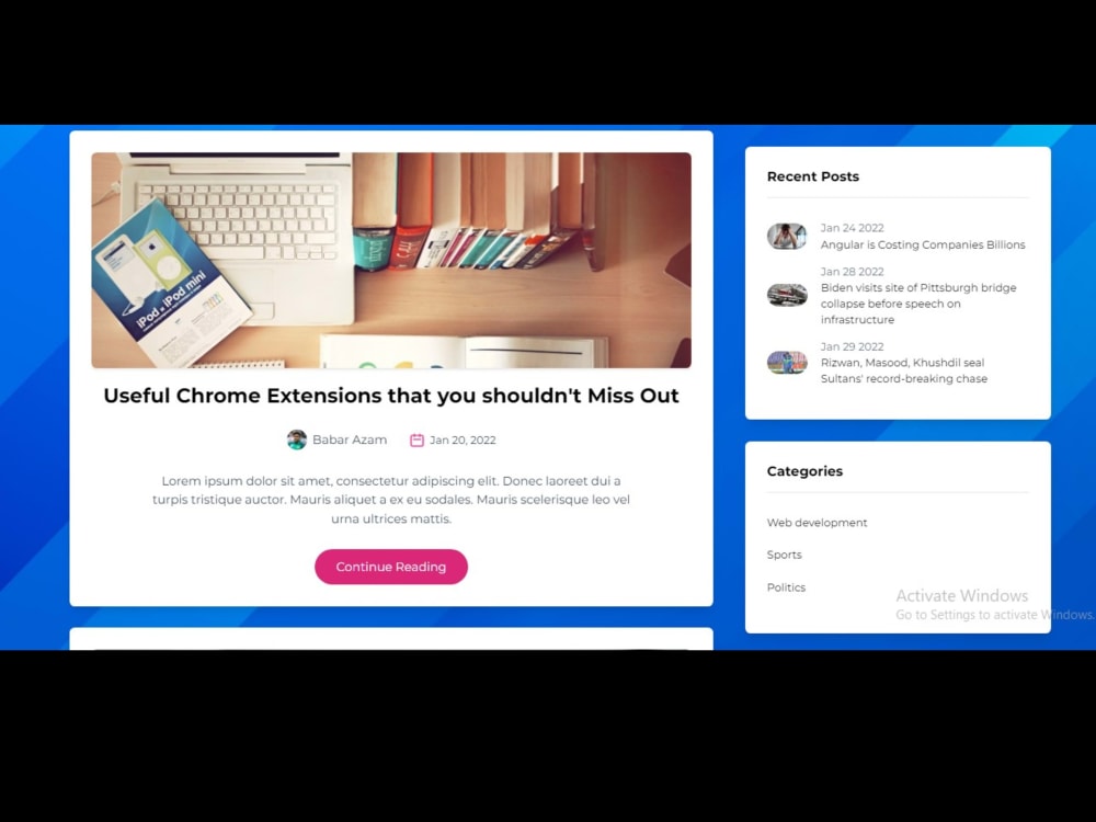 React Js React Developer Front End Developer Typescript Next Js Upwork