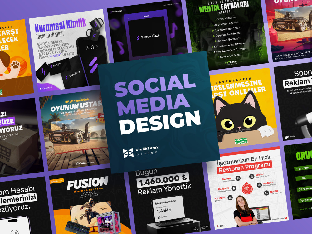 Social media designs that will highlight your brand | Upwork