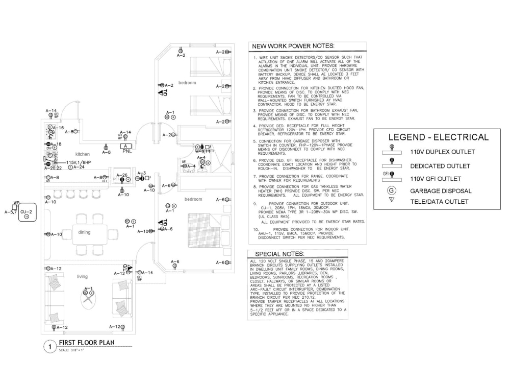 Architectural, electrical plans, plumbing and mep drawings. | Upwork