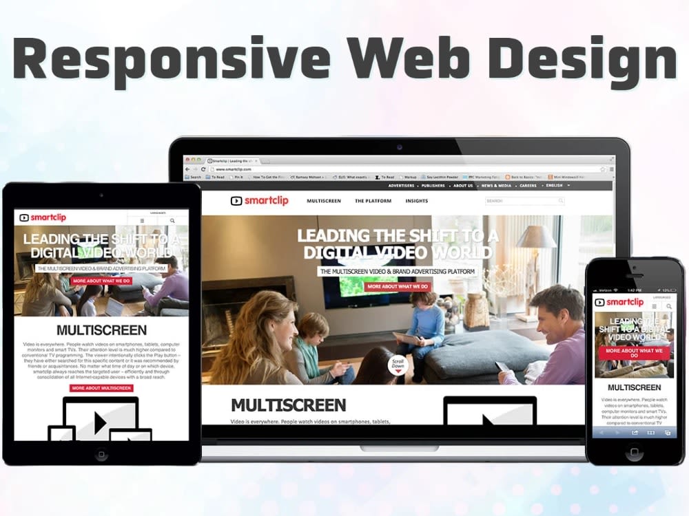 Any website type you wish with custom design | Upwork