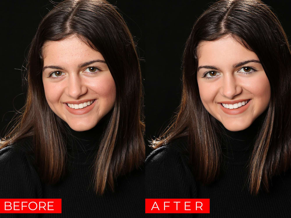 Headshot Photo retouching Image Editing Background removal Services ...