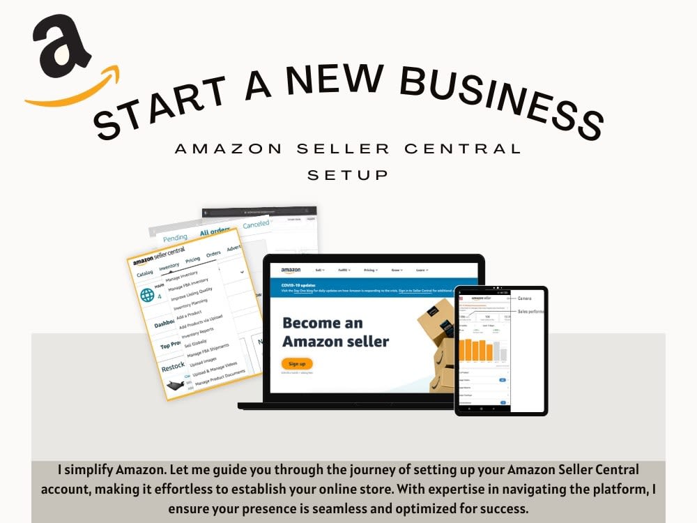 Amazon Seller Account Create for Your Private Products & FBA Setup | Upwork