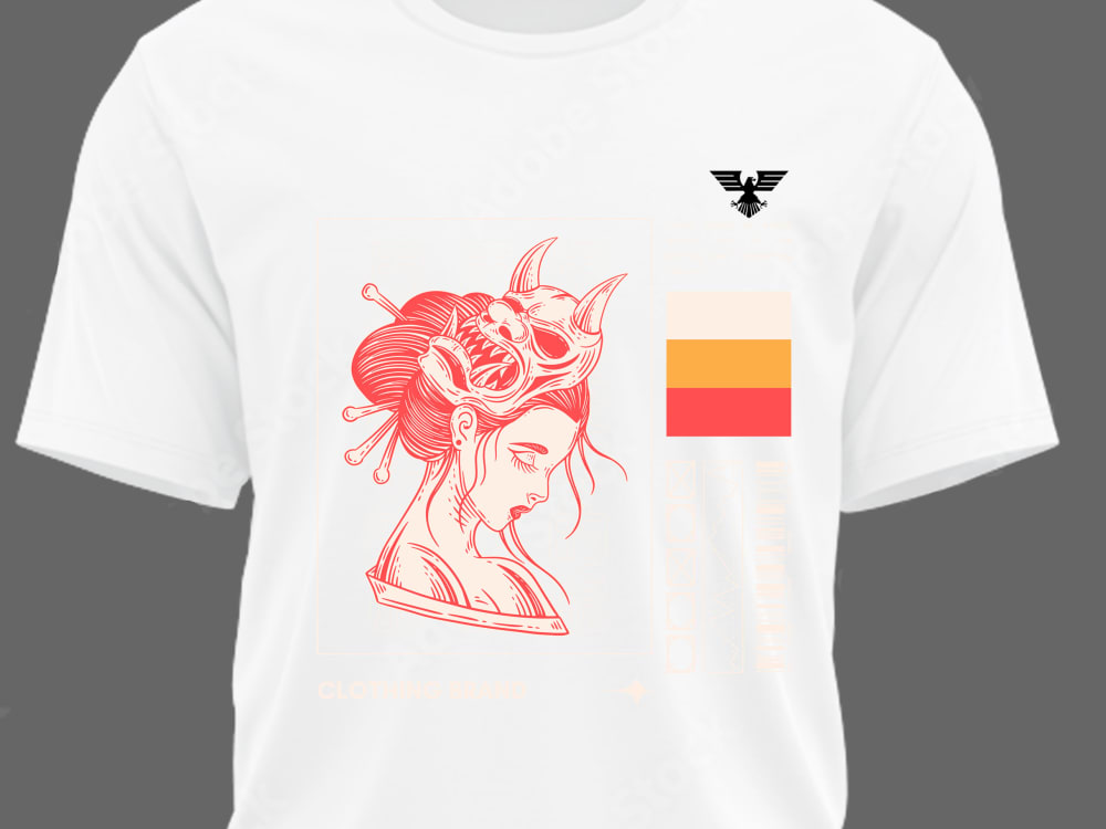 Beautiful line art t-shirt Prints. | Upwork