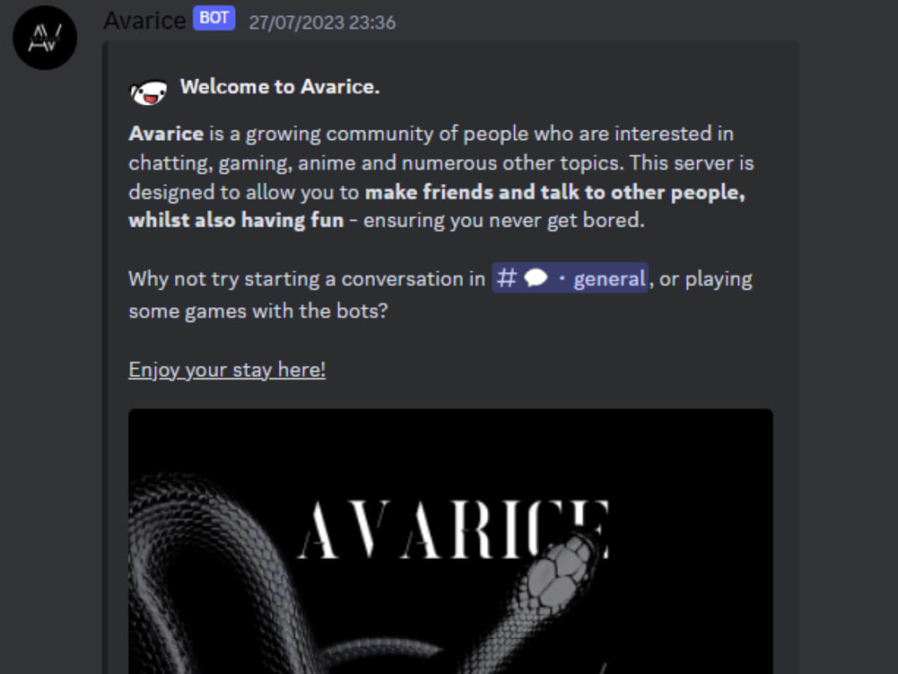 An advanced, fully customised Discord bot that suits your needs. | Upwork