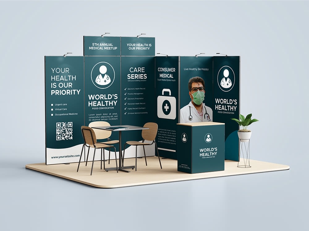 Fantastic backdrop, trade show, trade show banner, trade show booth ...