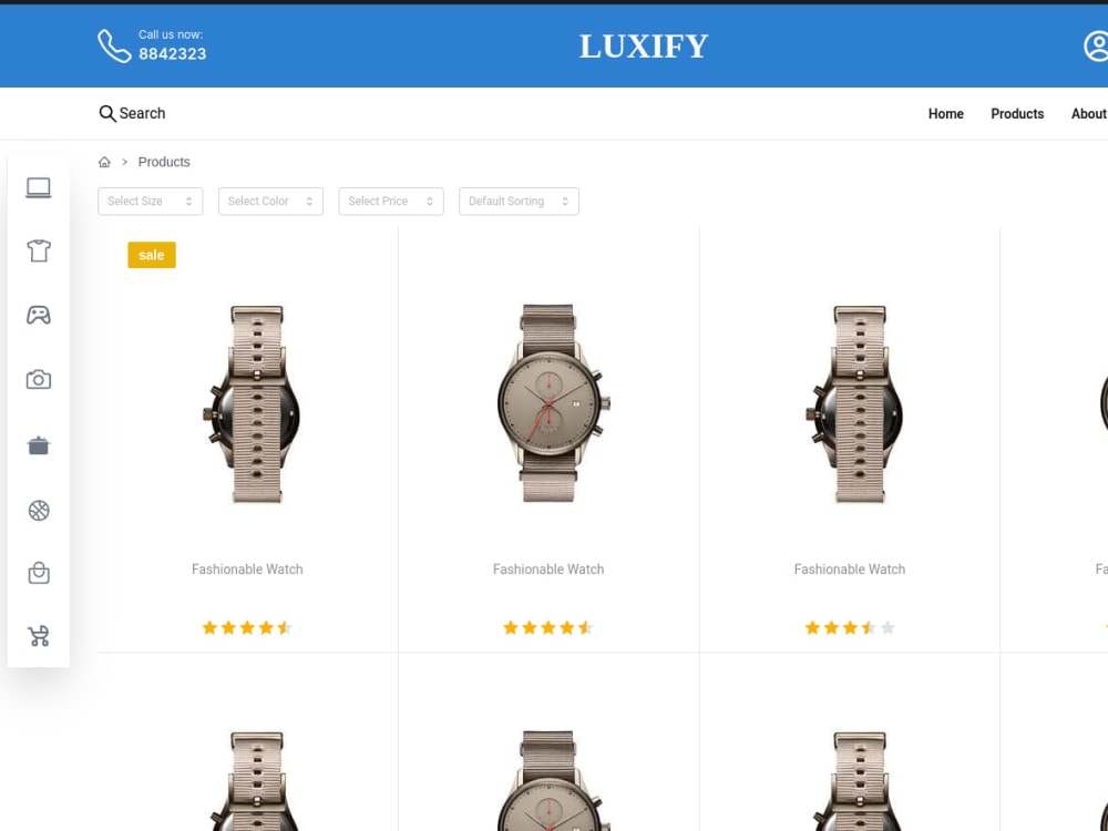E-commerce/Restaurant web app with next.js/ react.js, typescript. | Upwork