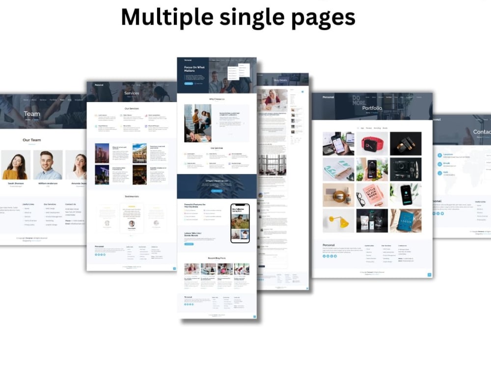 Convert Figma, PSD to WordPress WordPress Website Design using Elementor | Upwork