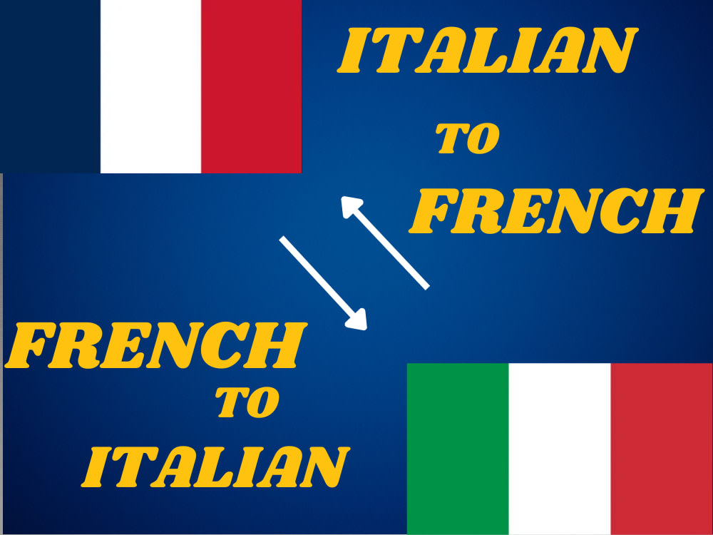 A professional Italian to French translation within 24hrs | Upwork