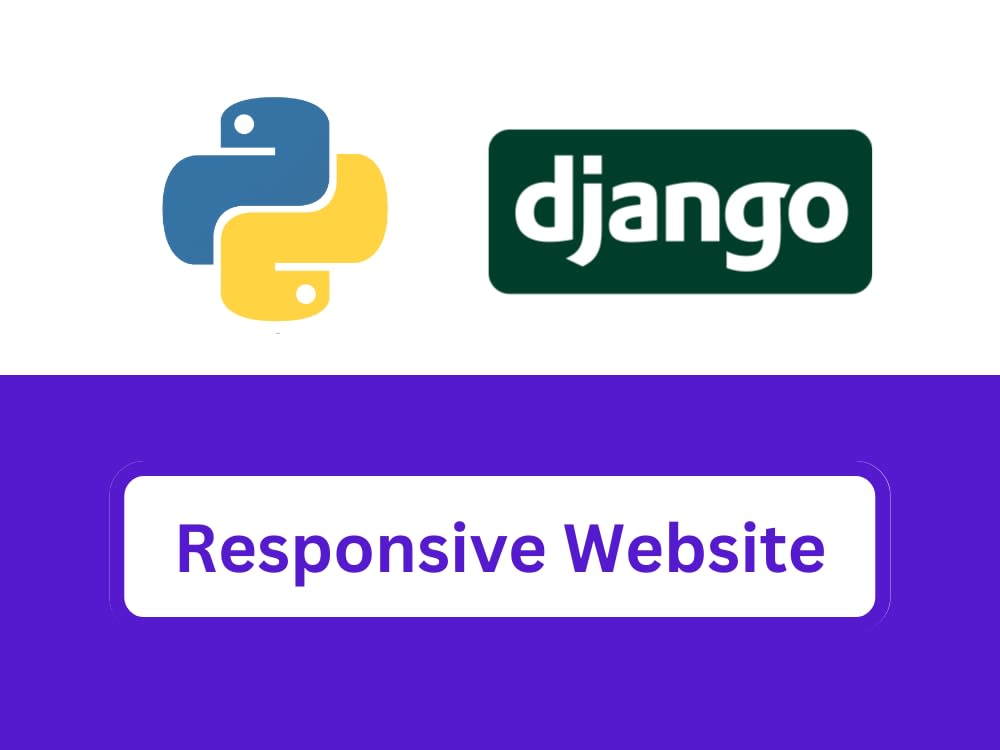 Responsive custom website with python django | Upwork