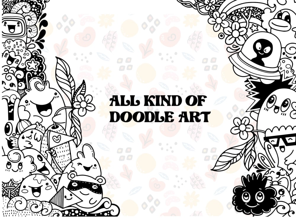 Cute Custom Doodle Art for Your Business or Personal Projects | Upwork