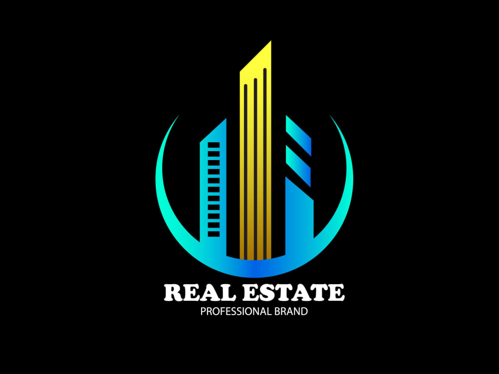Unique and Modren Real Estate Logo design and Branding Kit | Upwork