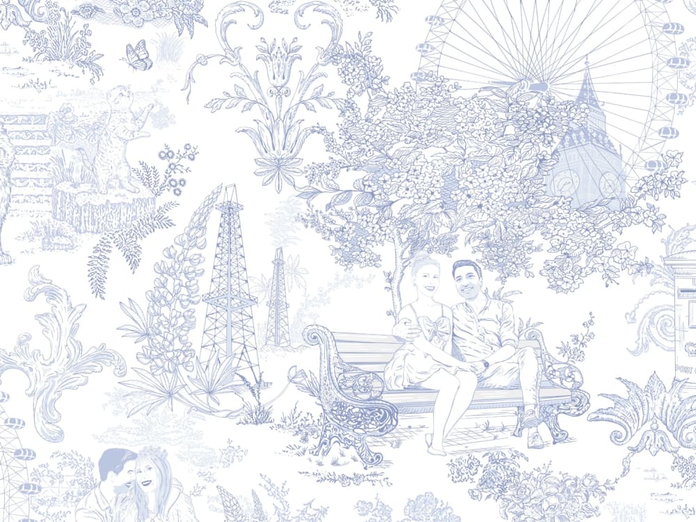 Custom Toile De Jouy | Upwork
