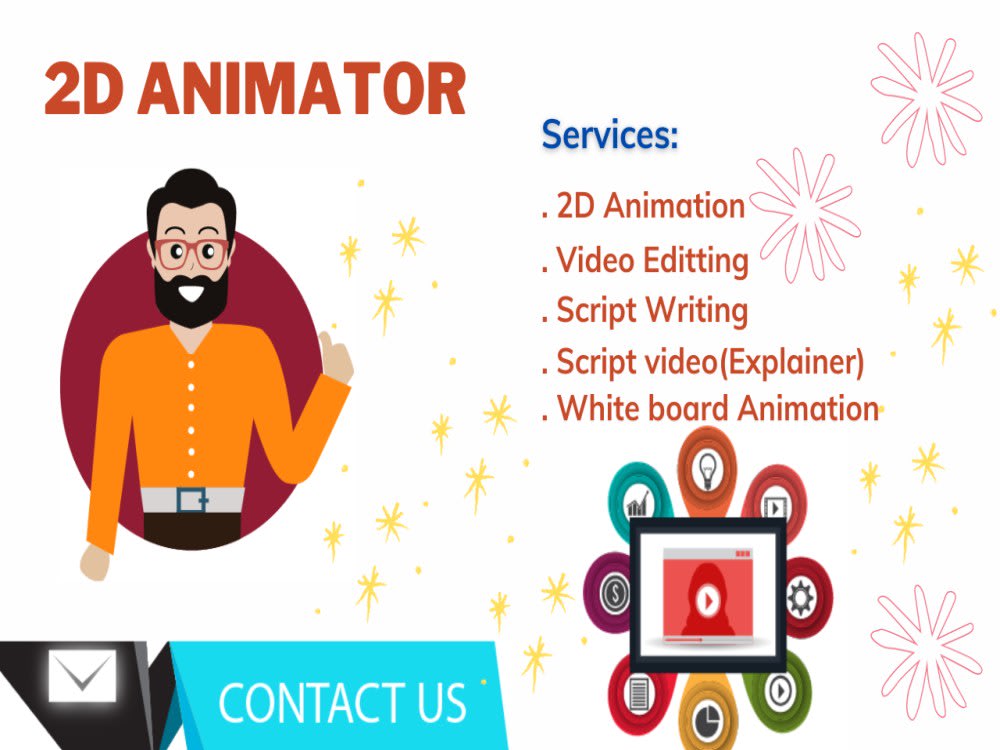 A creative 2D Animated Explainer Video to boost your objective/demand ...