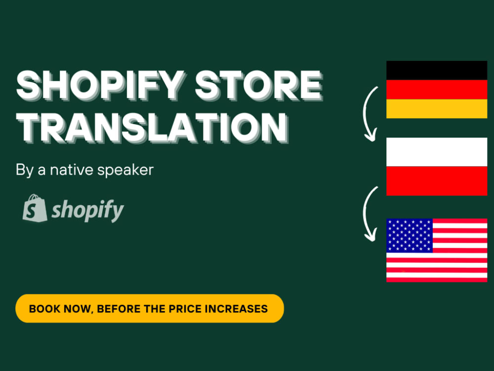 A full translation of your Shopify store | Upwork