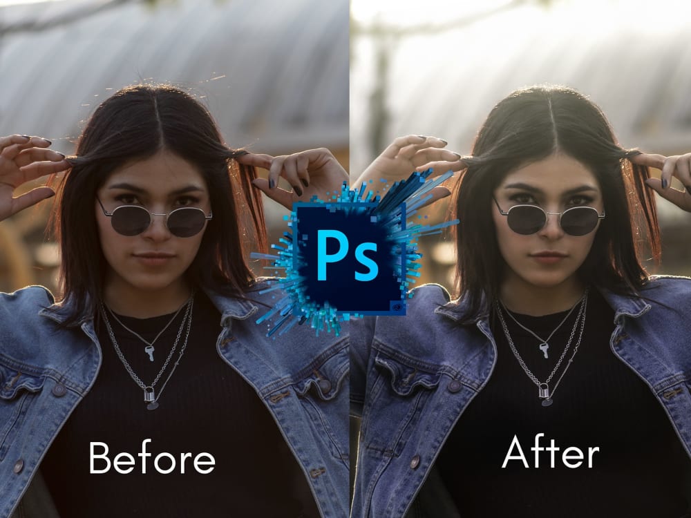 A professional portrait photo retouching | Upwork