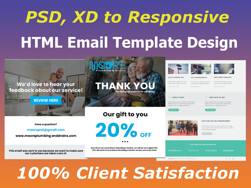 HTML Email Developer, Responsive HTML Email Template Design in 12hr ...