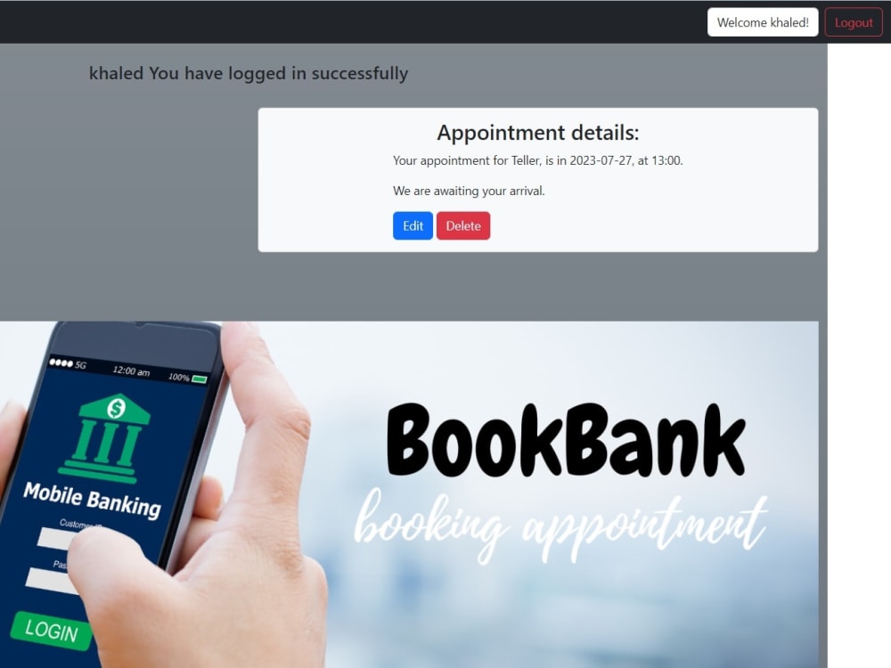 Efficient Bank Appointment Scheduling Solution | Upwork