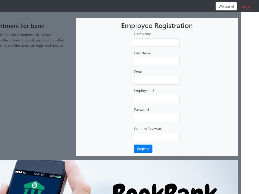 Efficient Bank Appointment Scheduling Solution | Upwork