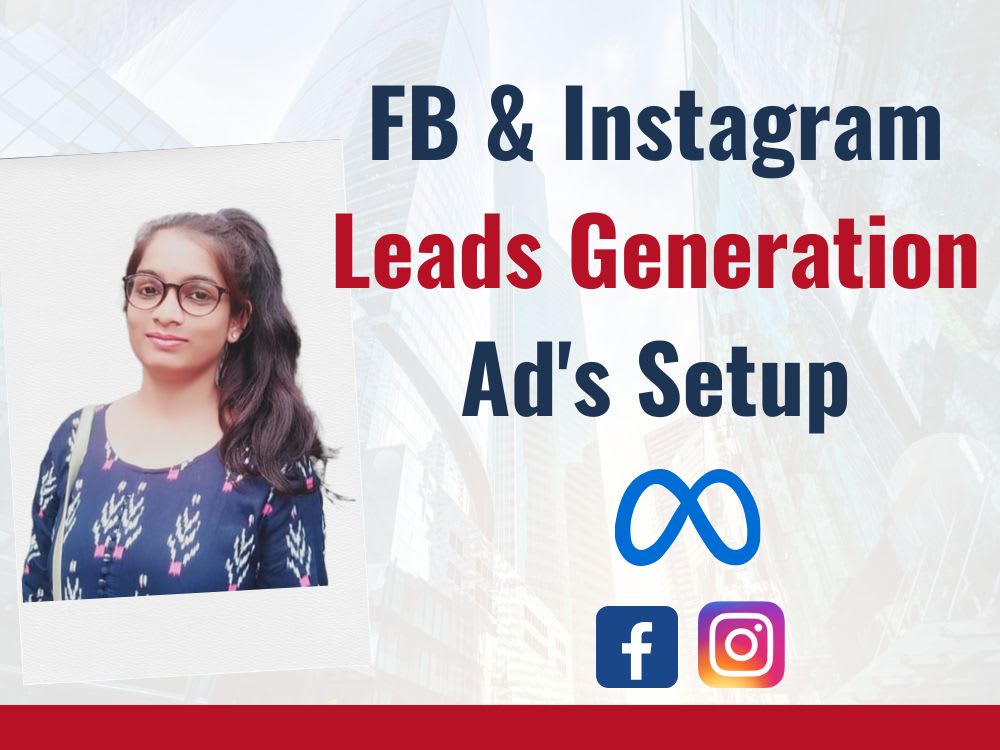 FB Instagram Lead Generation & Ads Setup | Upwork
