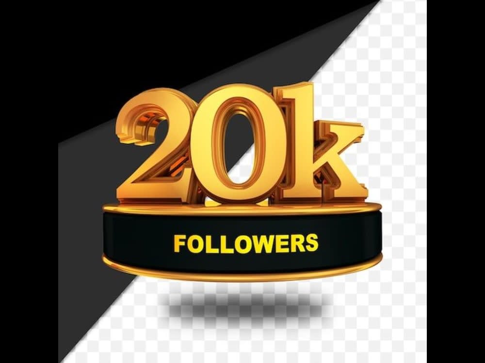 20K Instagram Followers, 25K Likes, 50K Views and 1500 Comments. | Upwork