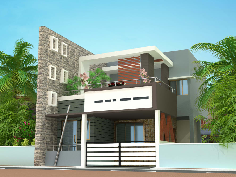 Designing 2d &3D Elevation & Interior Design & Improve Your Project ...
