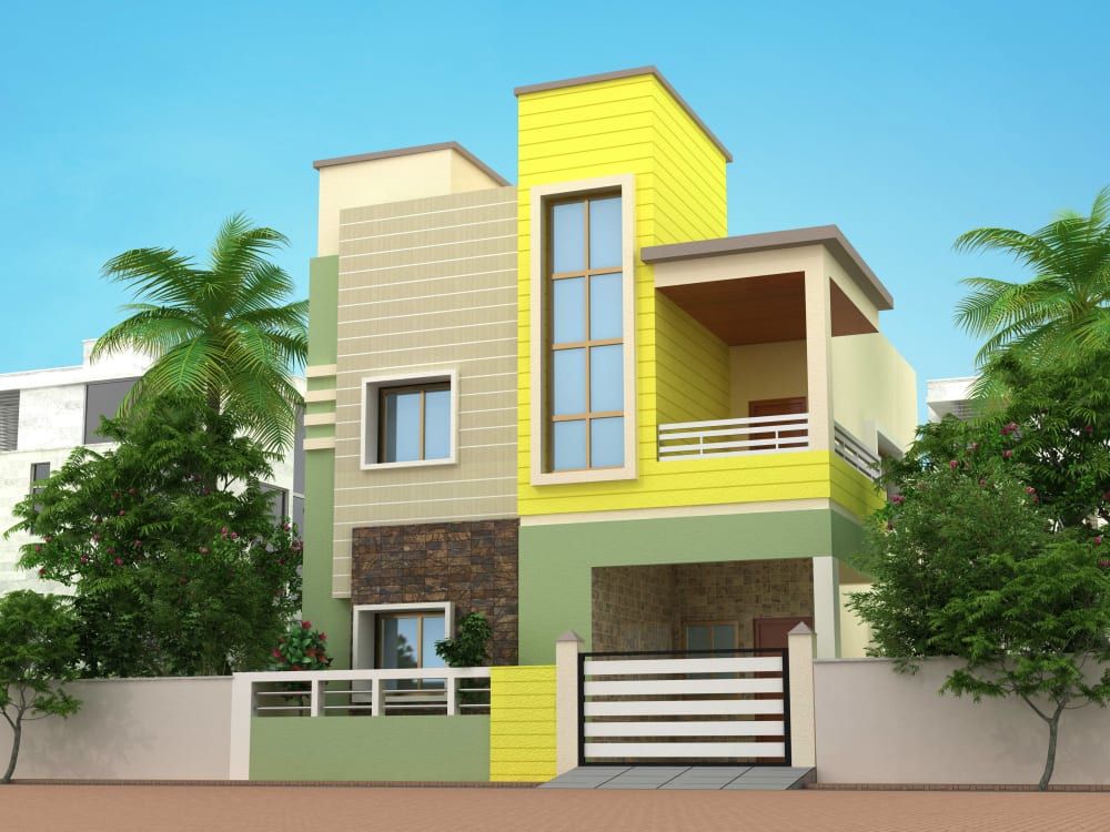 Designing 2d &3D Elevation & Interior Design & Improve Your Project ...