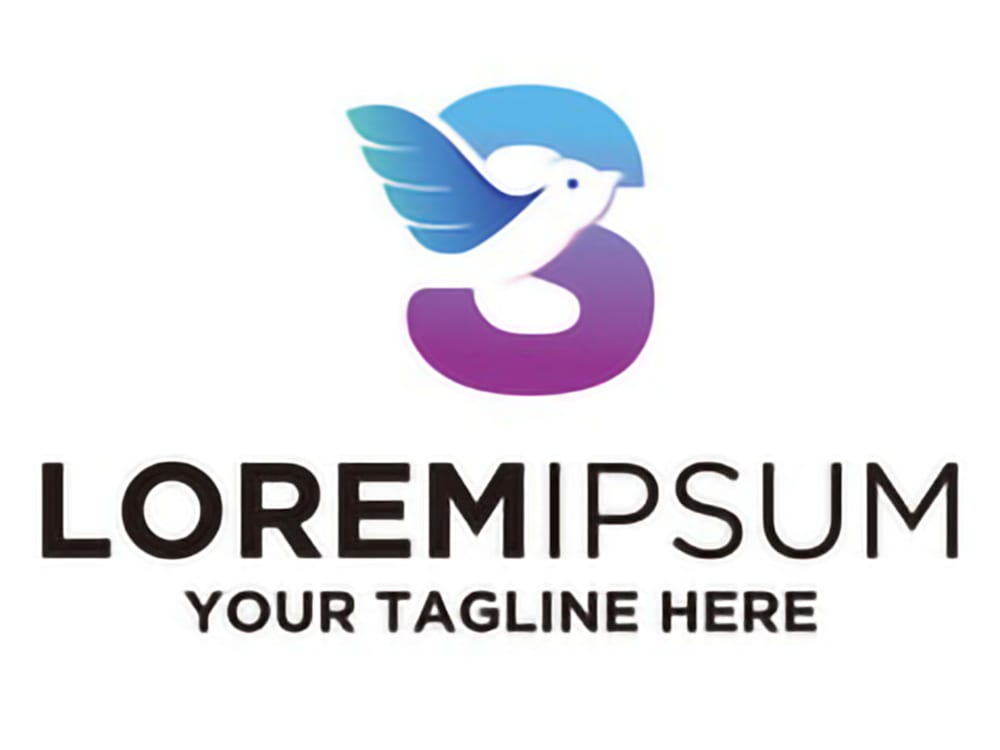 An Attractive Monogram logo concept with All Format and 3D mockups ...