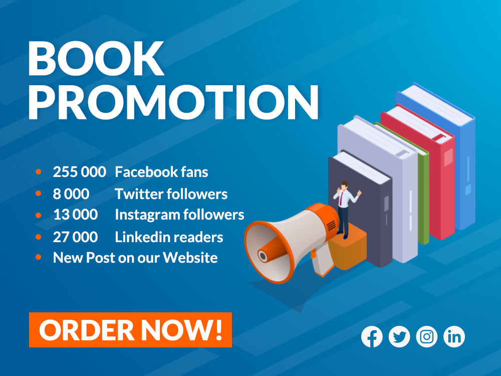 A book promotion to more than 300,000 readers for only $30 | Upwork