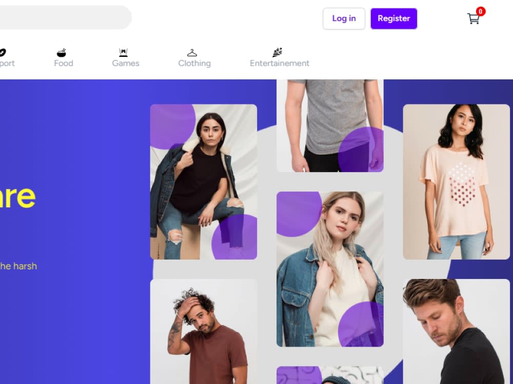 Professional website with laravel or reactjs | Upwork