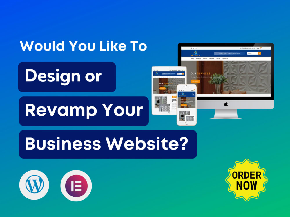 A professional WordPress business website | Upwork