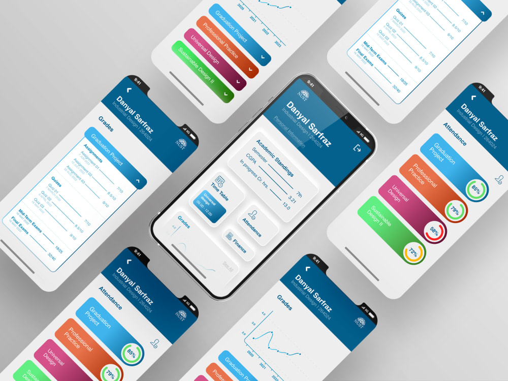 A custom UI for Mobile App | Upwork
