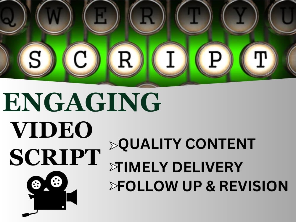 Highly engaging Script for Video Ads, Explainer Videos, Webinars | Upwork