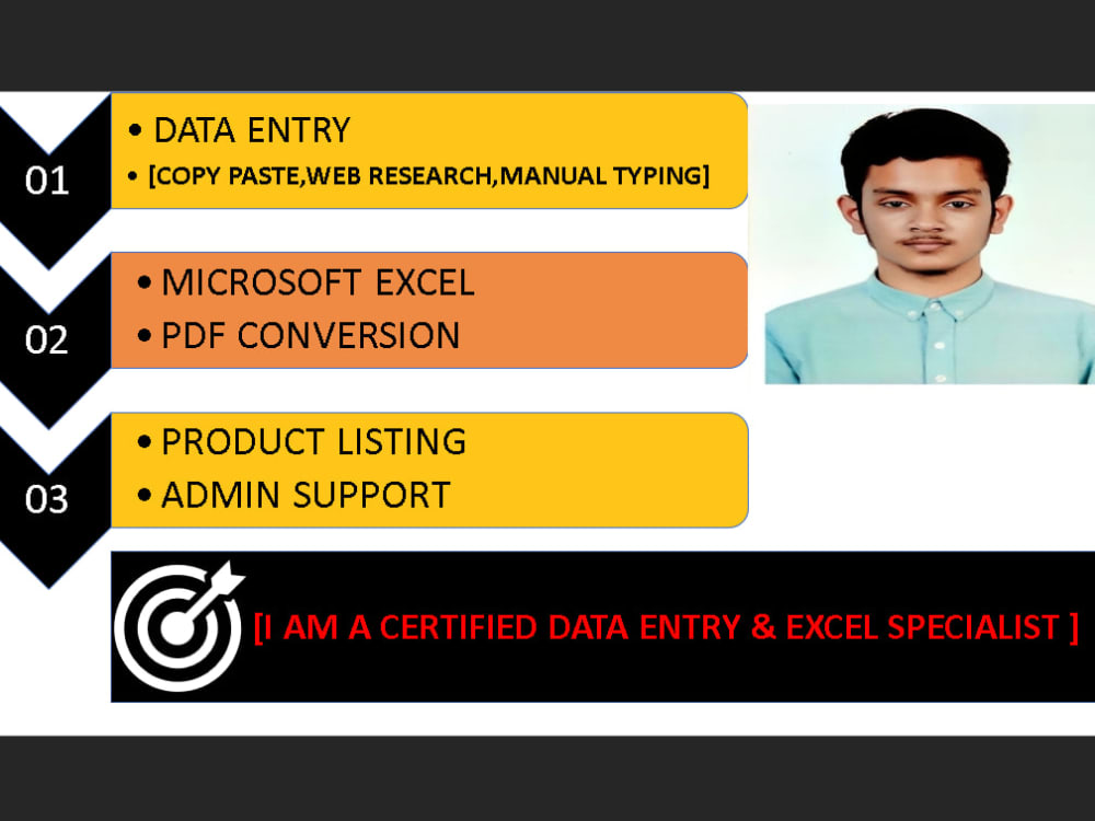 Data Entry, Product listing, PDF conversion Services with 100% Accuracy | Upwork