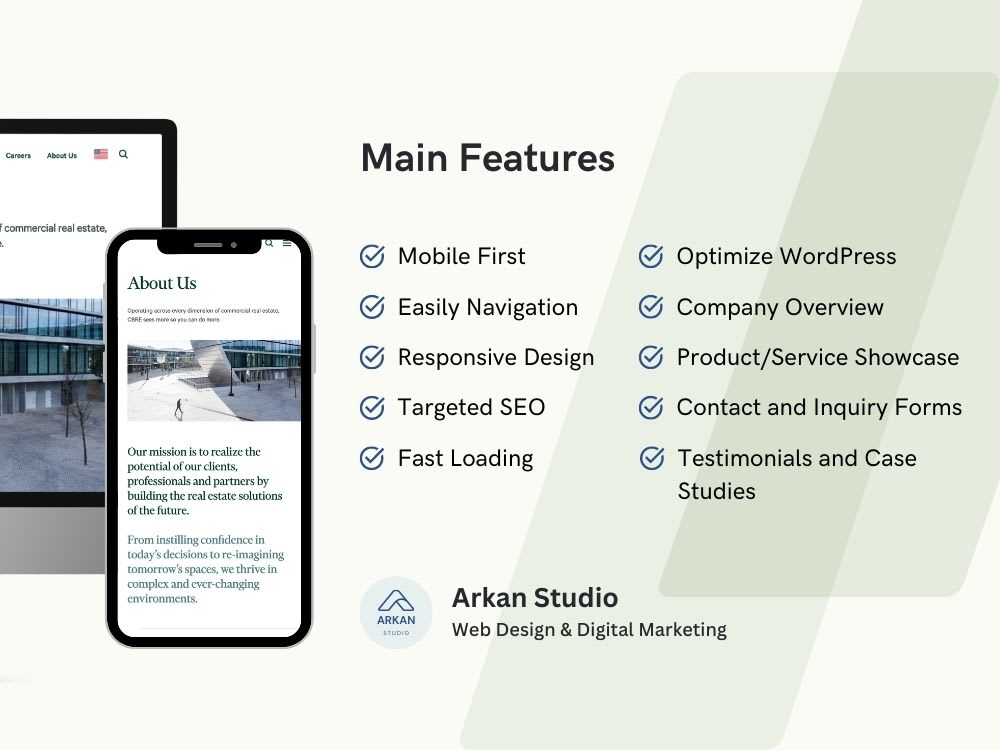 A professional wordpress company profile website | Upwork