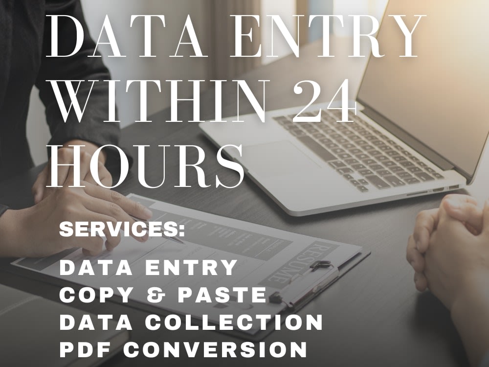I will do data entry, copy paste within 24 hours | Upwork