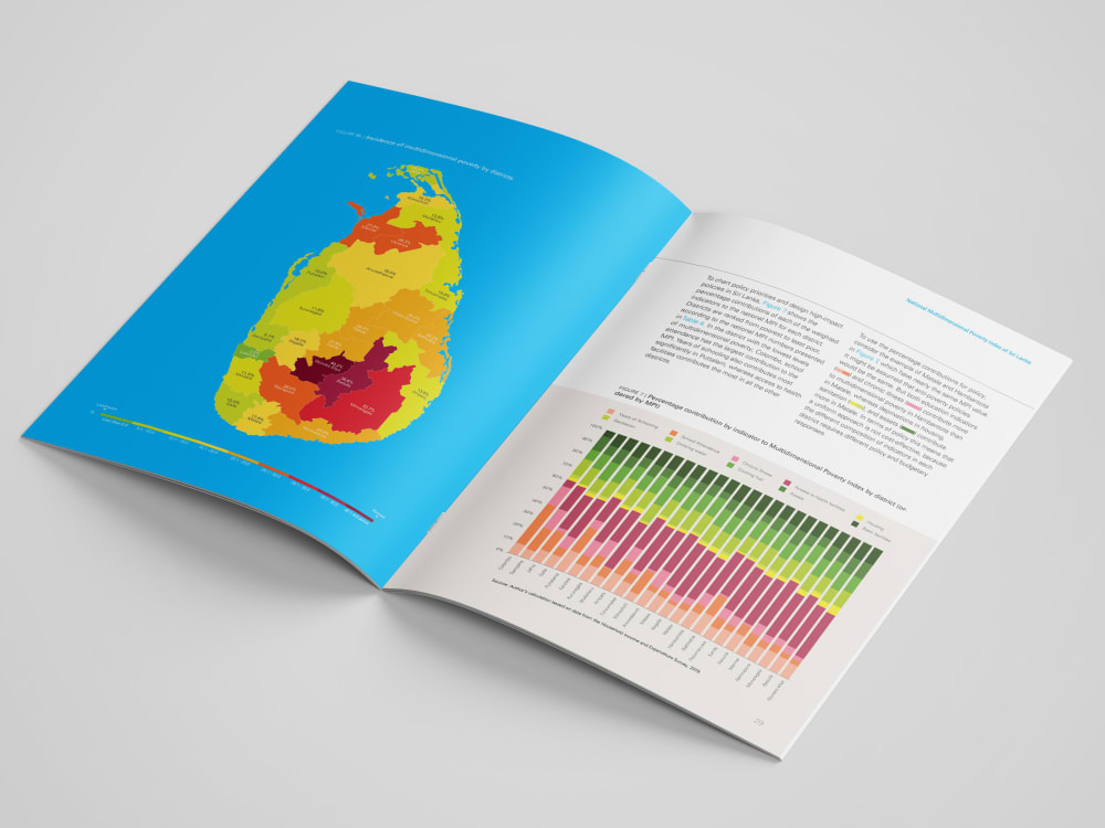 An infographical, visually appealing professional report / document ...
