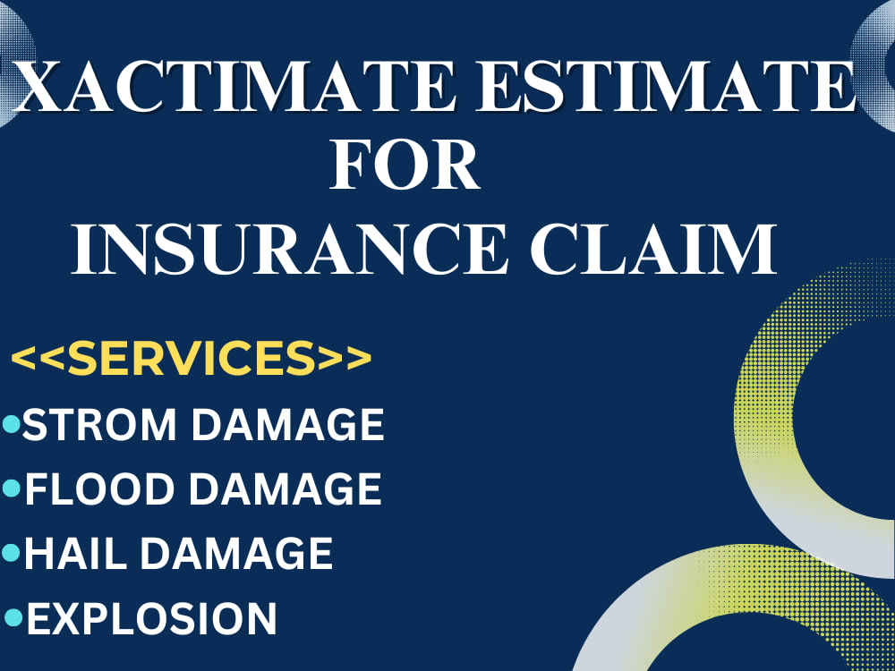 Xactimate estimate report for insurance claims | Upwork