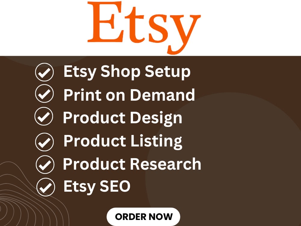Etsy store setup Etsy SEO Etsy listing Etsy Marketing Etsy print on ...