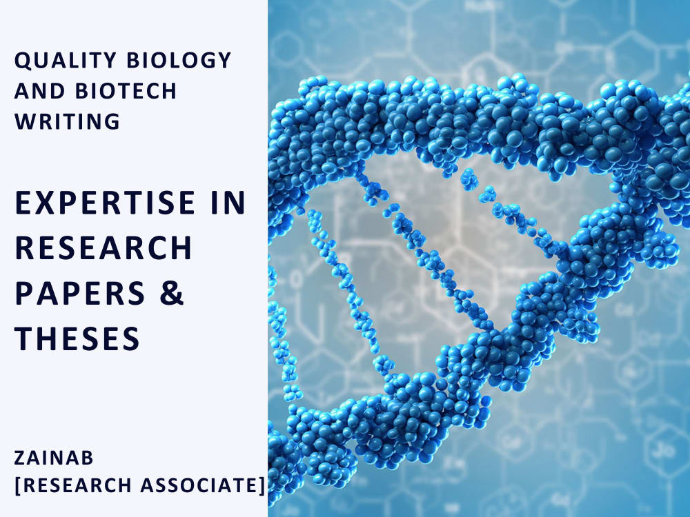 Bio-Writing Wizard: Crafting Your Biology and Biotech Content | Upwork