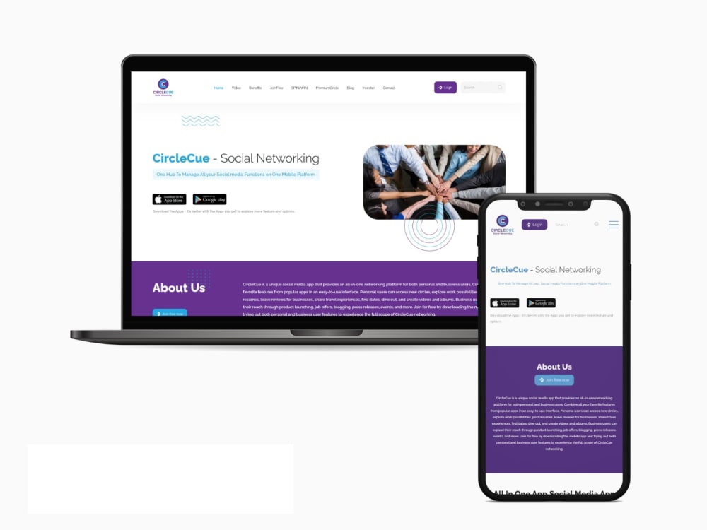 Eye-catching landing page design in Figma with prototyping | Upwork